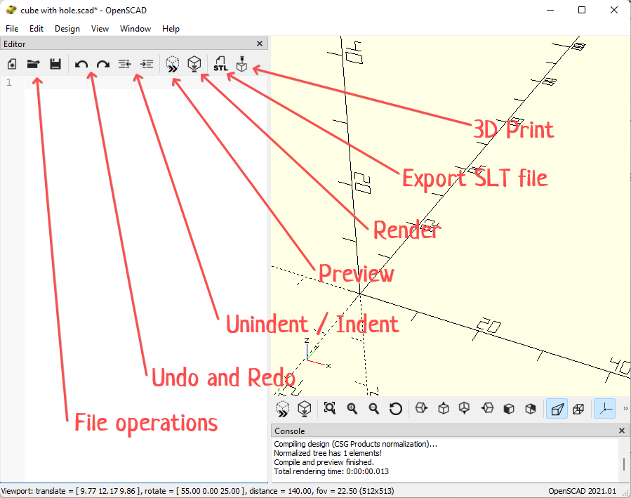 Working With OpenSCAD | Bits Bytes & Pieces
